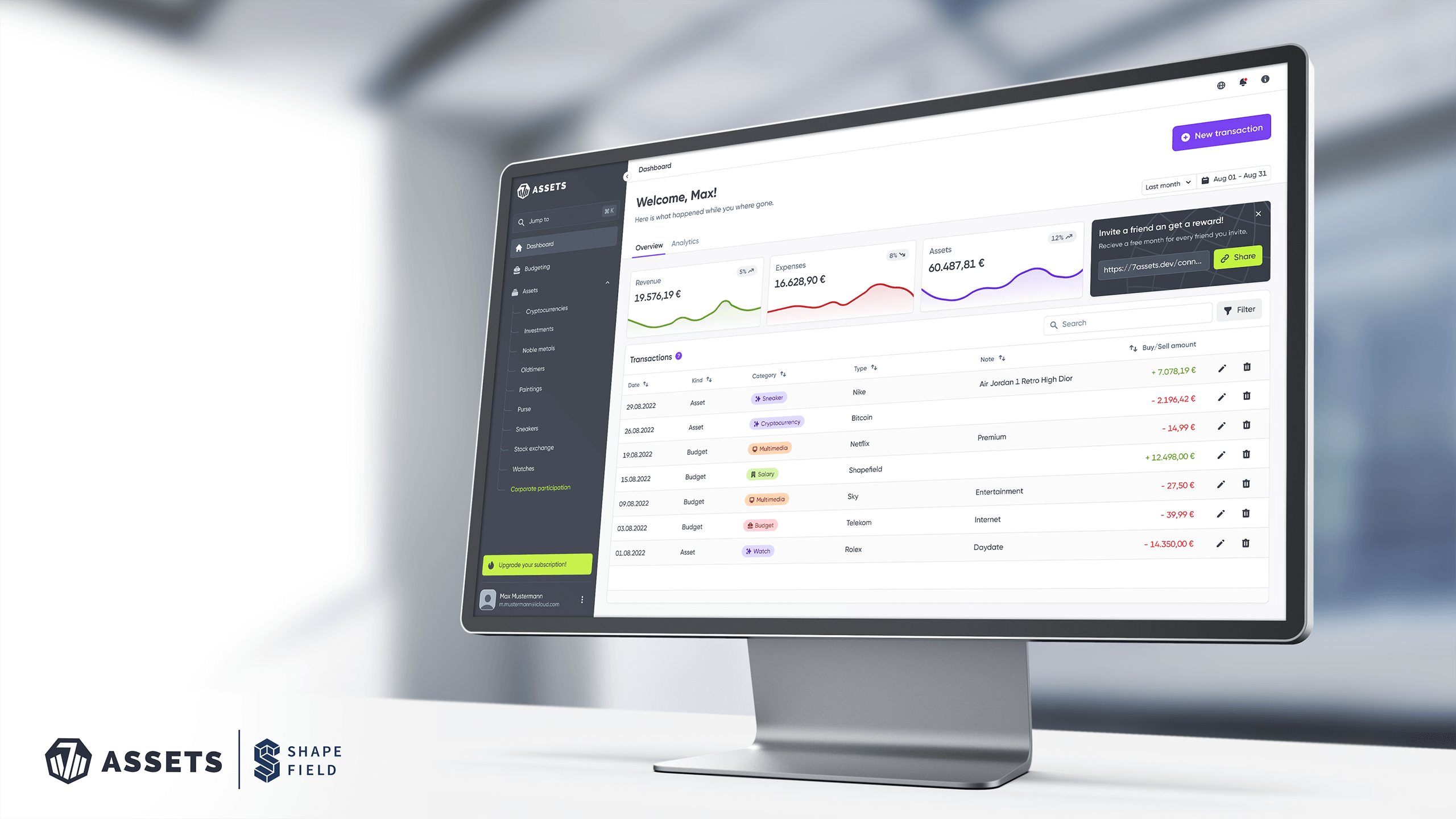 UX Portfolio und Referenzen - Shapefield UX-Dienstleister